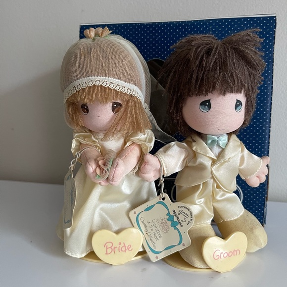 Toys | Bride Groom Precious Moments Soft Doll 199 Applause Samuel J ...